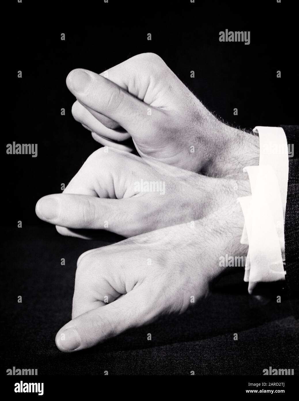 1930s 1940s MALE HAND STROBE EFFECT KNOCKING ON DOOR OR SIMPLY KNOCKING ...