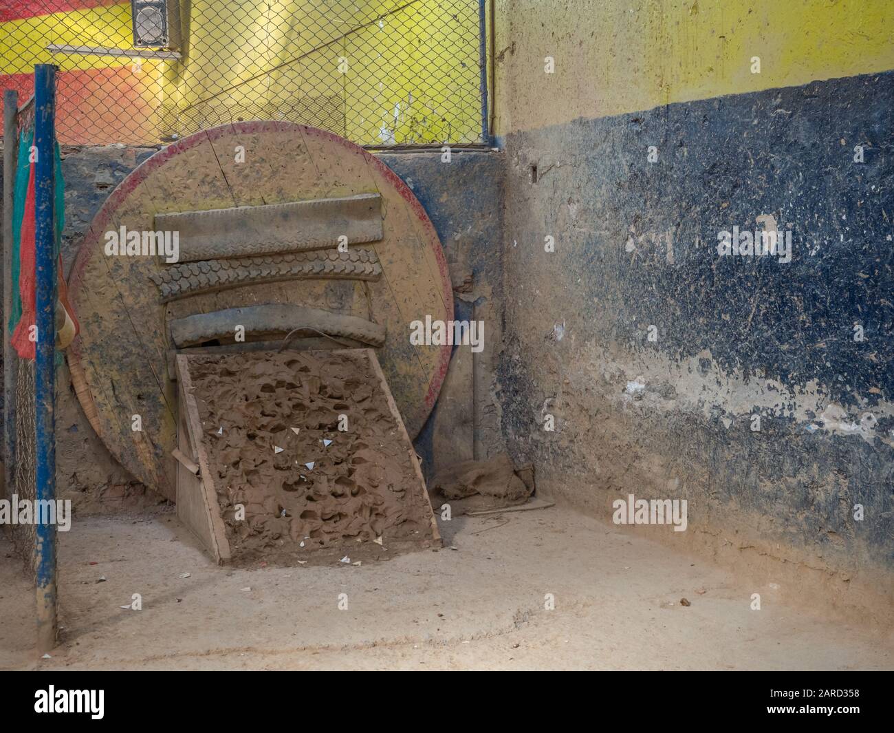 Bogota, Colombia - Septemebr 12, 2019: Colombian tejo game in the local ...