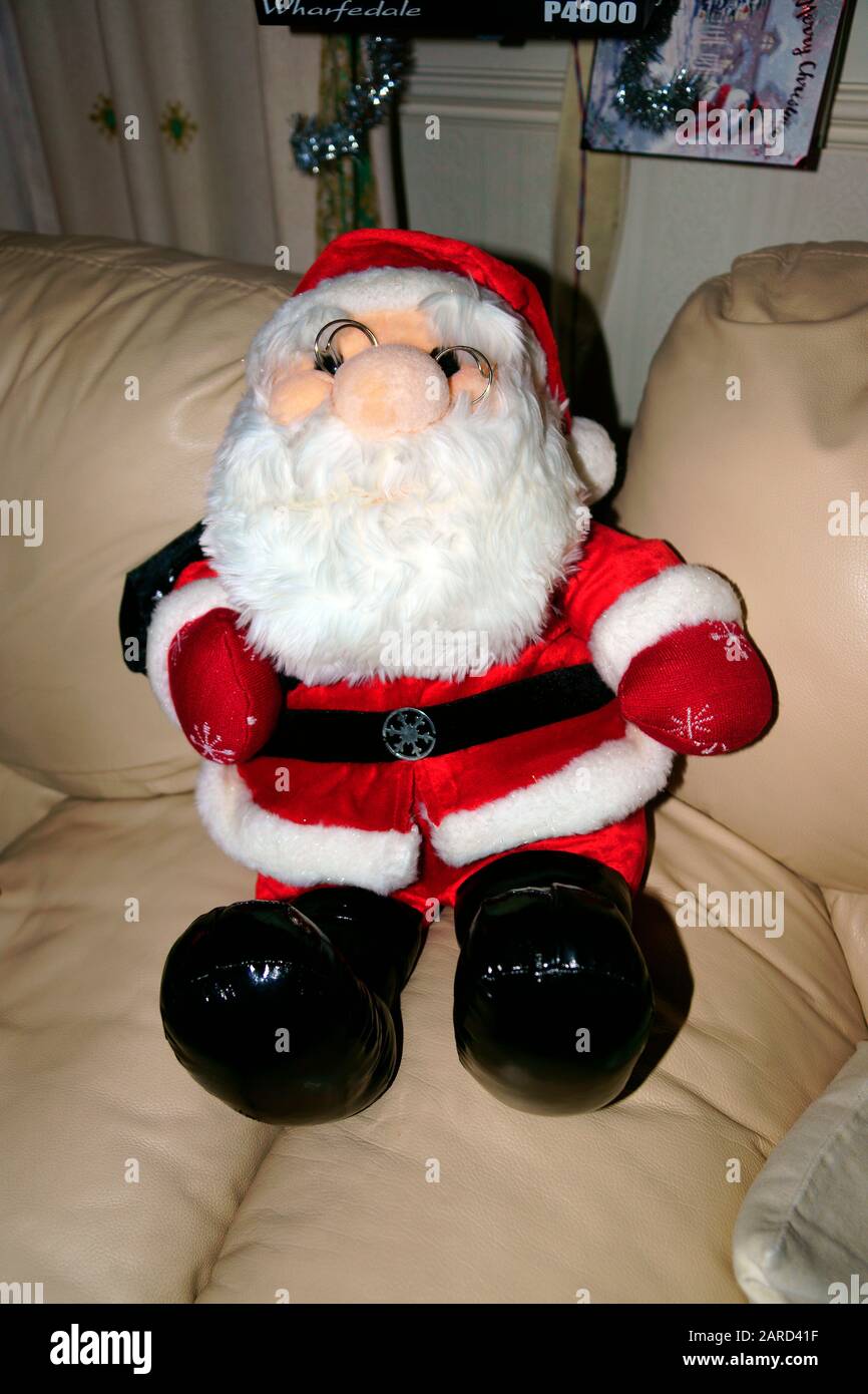 SANTA CLAUS. TOYS Stock Photo - Alamy