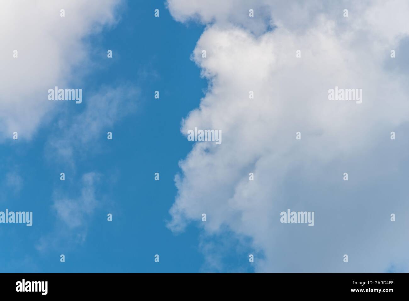 Clouds in the sky that look like faces (Pareidolia Stock Photo - Alamy