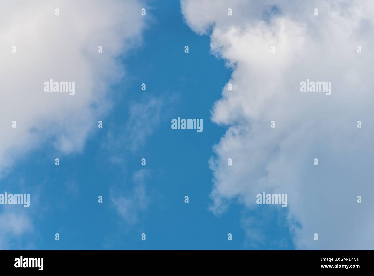 Clouds in the sky that look like faces (Pareidolia Stock Photo - Alamy