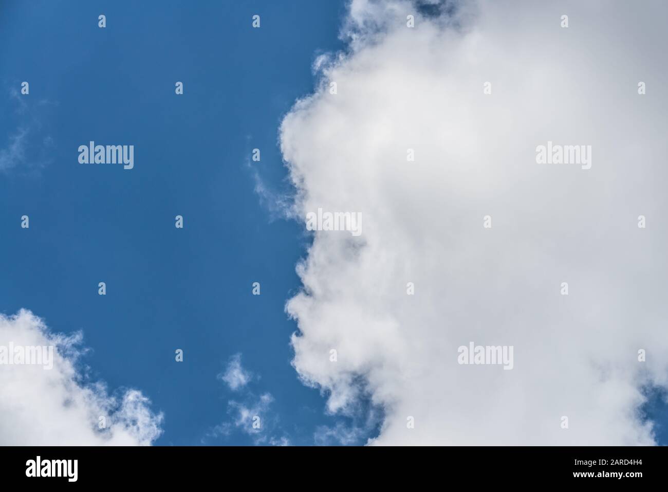 Clouds in the sky that look like faces (Pareidolia Stock Photo - Alamy