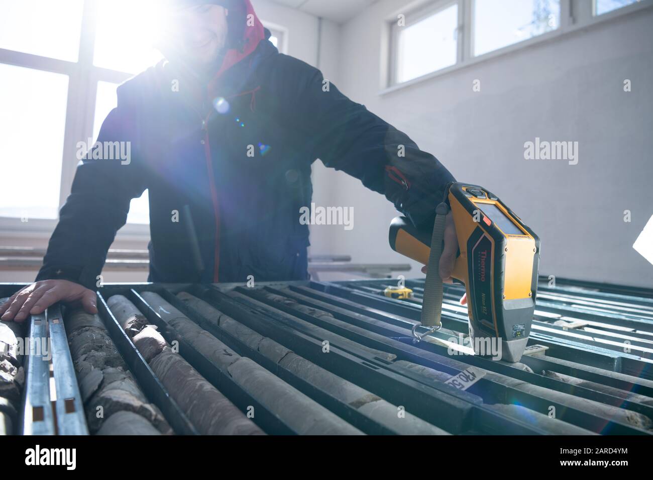 Core sample earth hi-res stock photography and images - Alamy