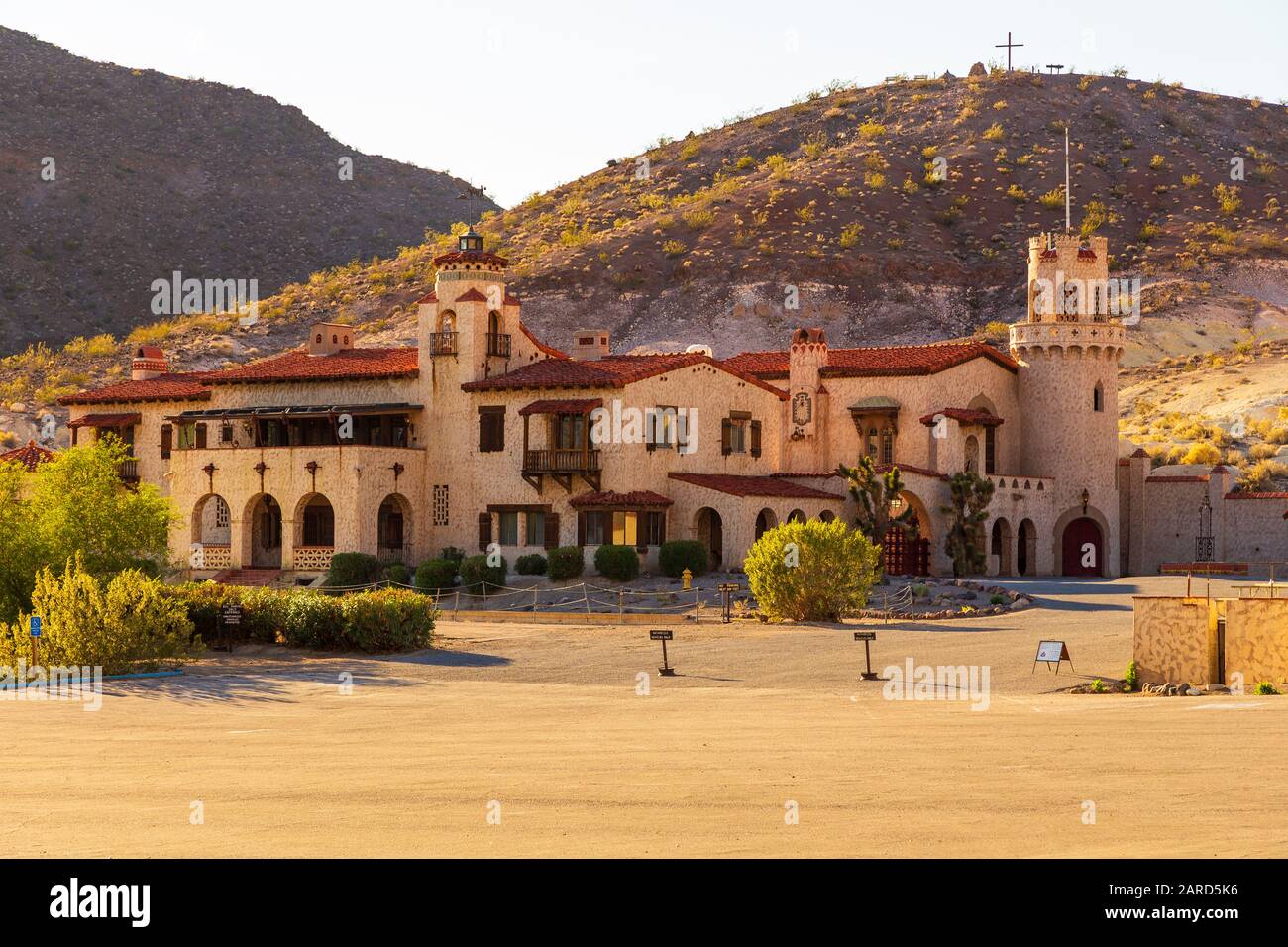Grapevine Mountain, Death Valley, California, USA- 02 June 2015: View ...