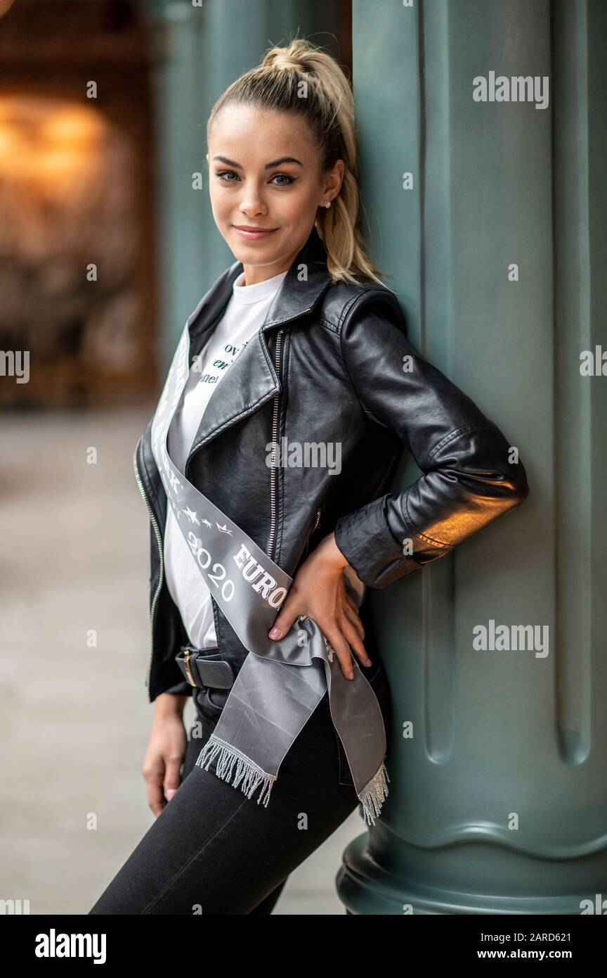 Rust, Germany. 27th Jan, 2020. Miss Bayern Lara Runarsson poses during ...