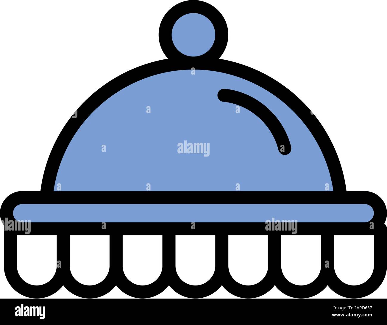 Restaurant chef server Stock Vector Images - Alamy