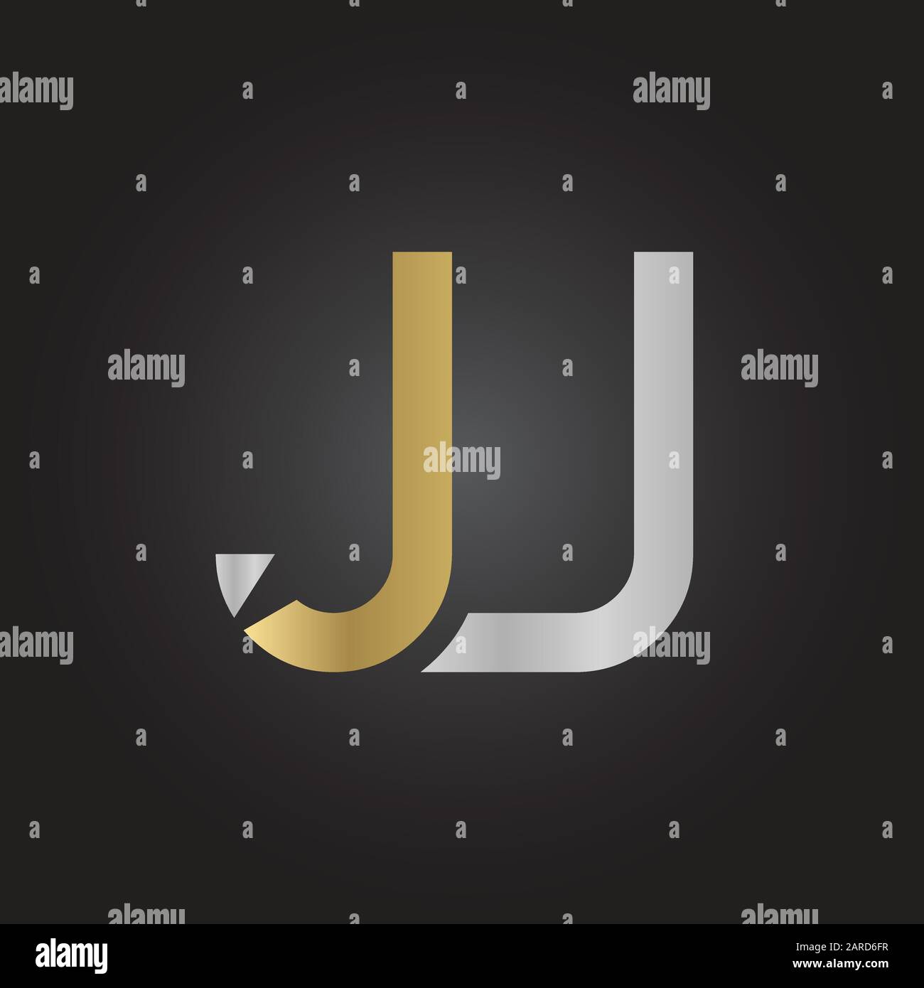 letter JV Logo Design Vector Template. Initial Linked Letter Design JV ...