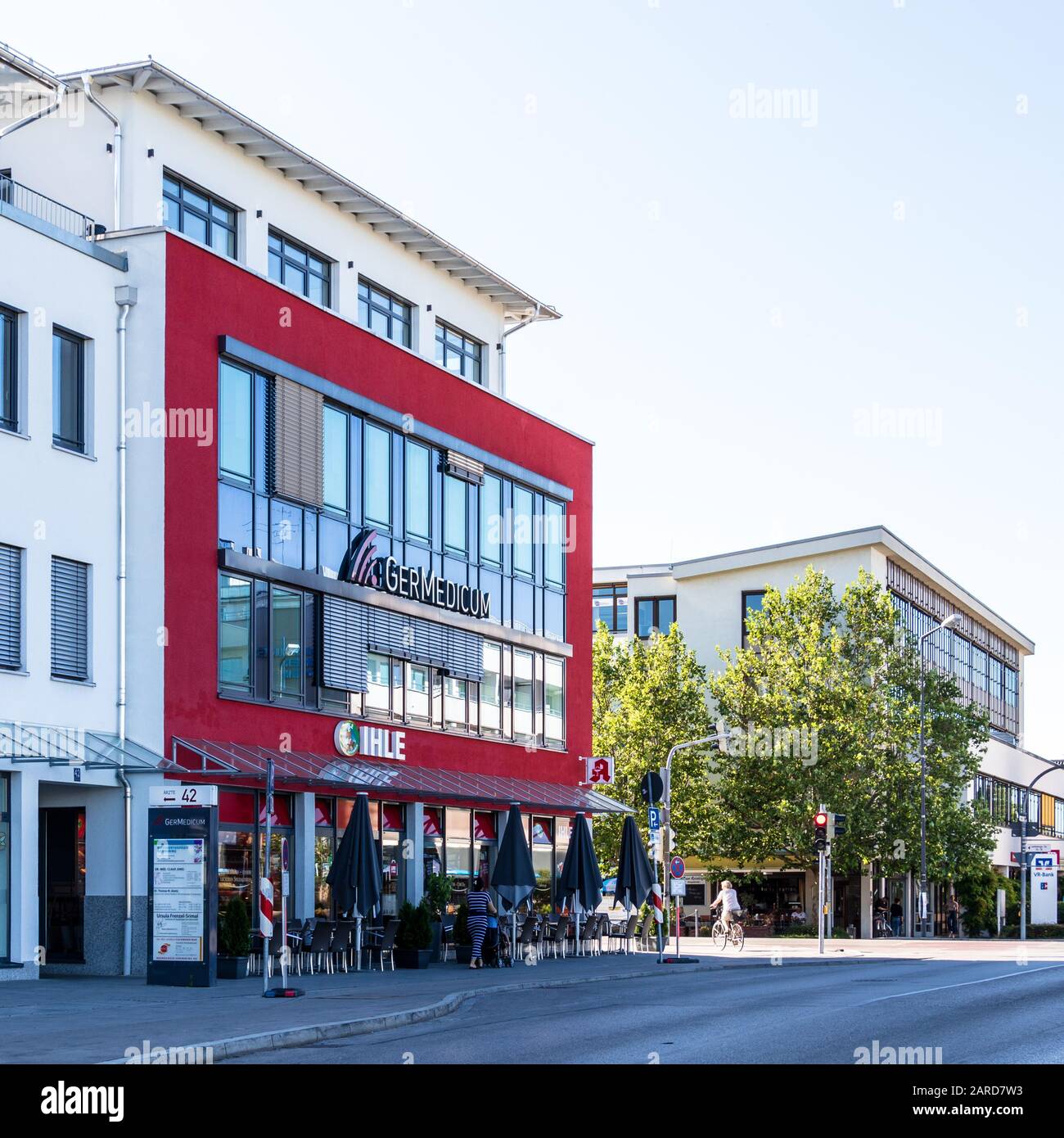 Municipal Germering, District Fürstenfeldbruck, Upper Bavaria, Germany ...