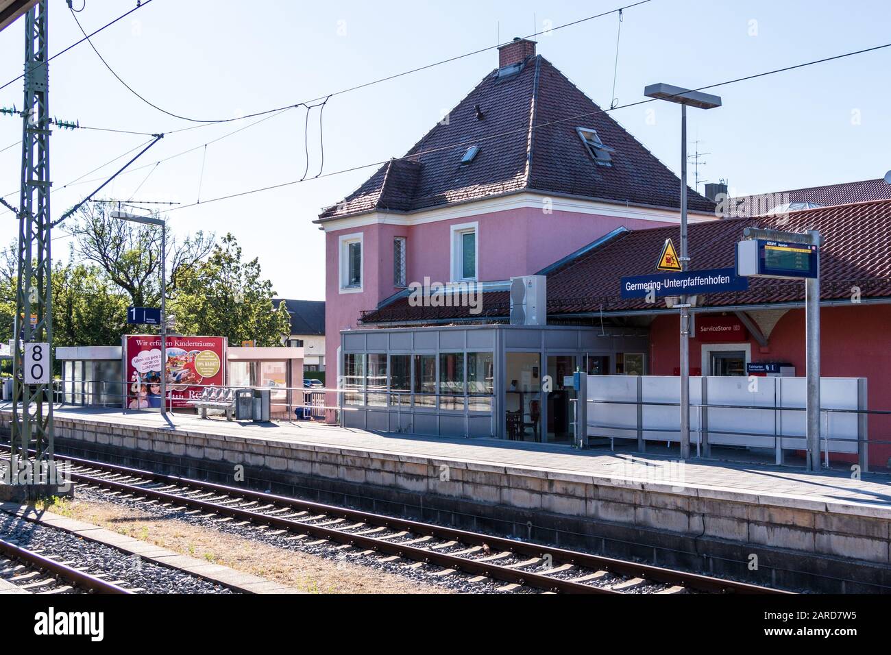 Municipal Germering, District Fürstenfeldbruck, Upper Bavaria, Germany ...
