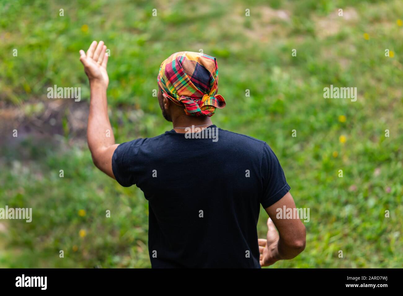 Handkerchief on head hi-res stock photography and images - Alamy