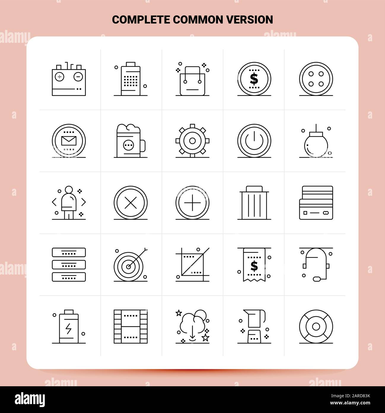 Common pictogram hi-res stock photography and images - Alamy
