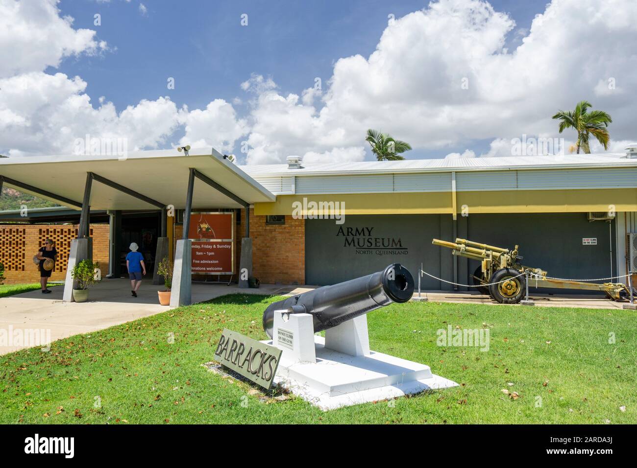 Australian Army Museum of North Queensland, Jezzine Barracks, Kissing ...