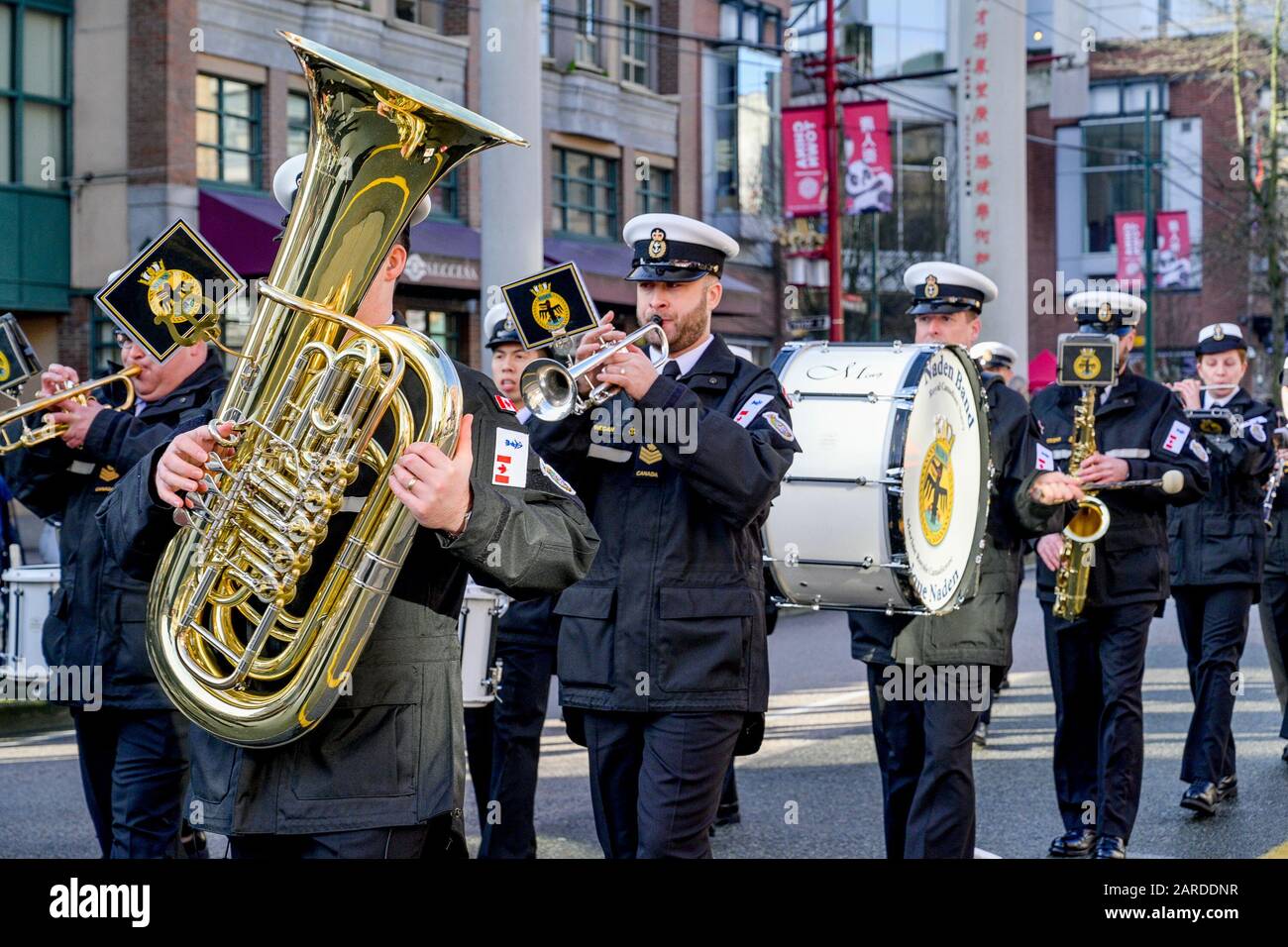 Naden Band of the Royal Canadian Navy, Lunar New Year Parade ...