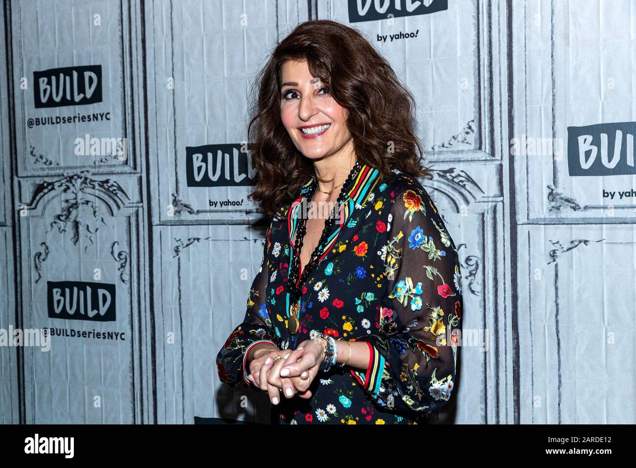 New York, NY, USA. 27th Jan, 2020. Nia Vardalos visits the BUILD Series ...