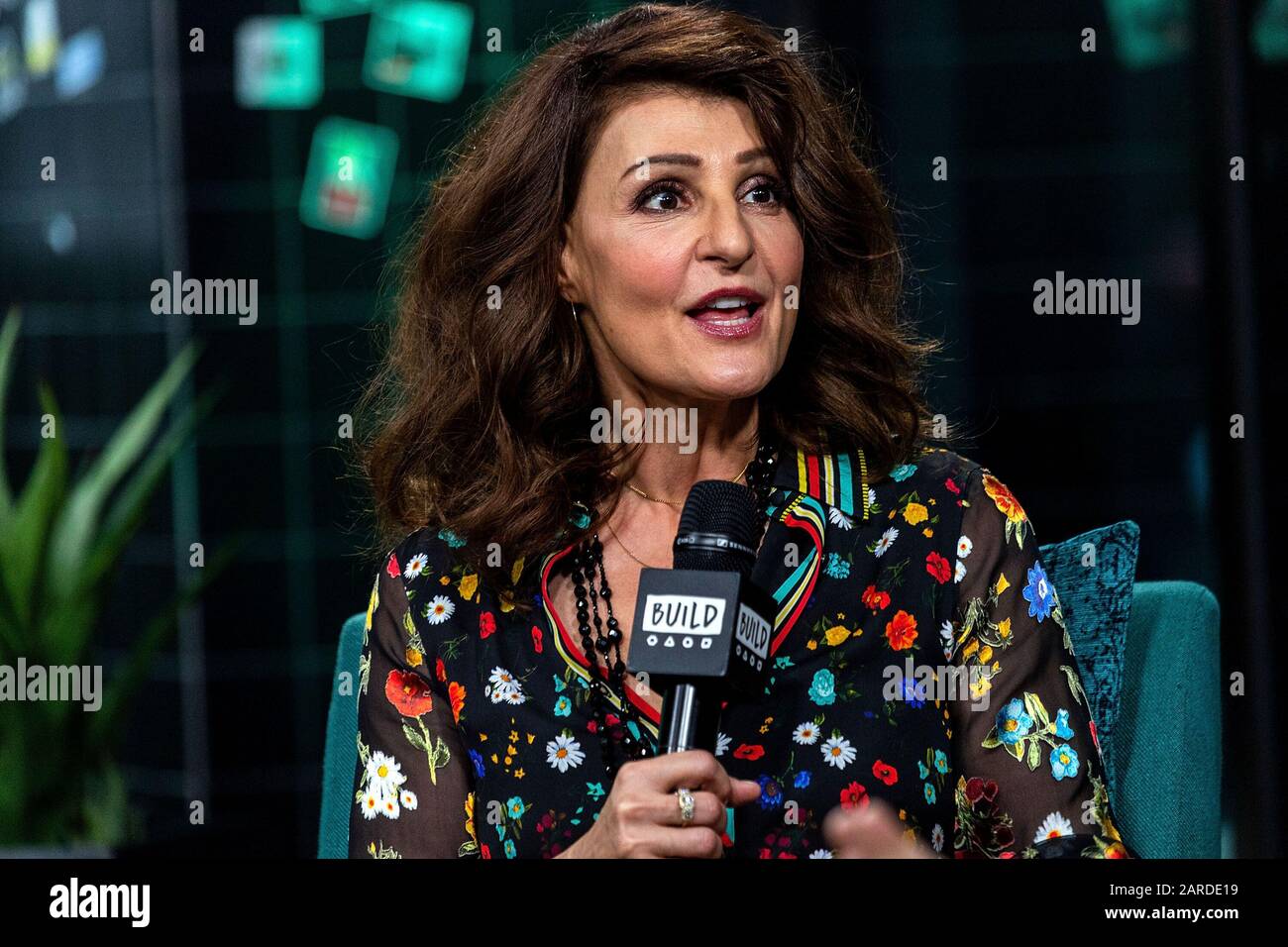 New York, NY, USA. 27th Jan, 2020. Nia Vardalos visits the BUILD Series ...