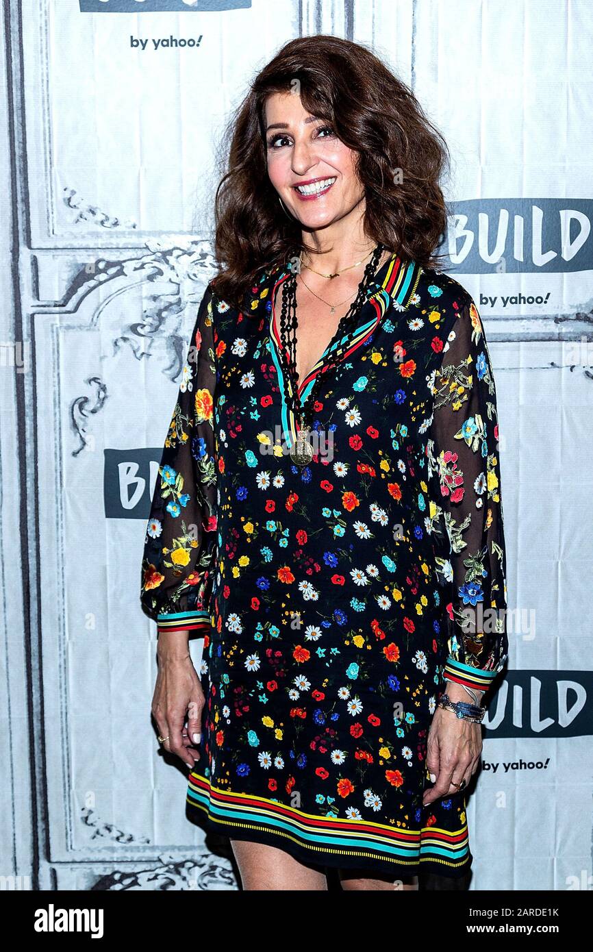New York, NY, USA. 27th Jan, 2020. Nia Vardalos visits the BUILD Series ...