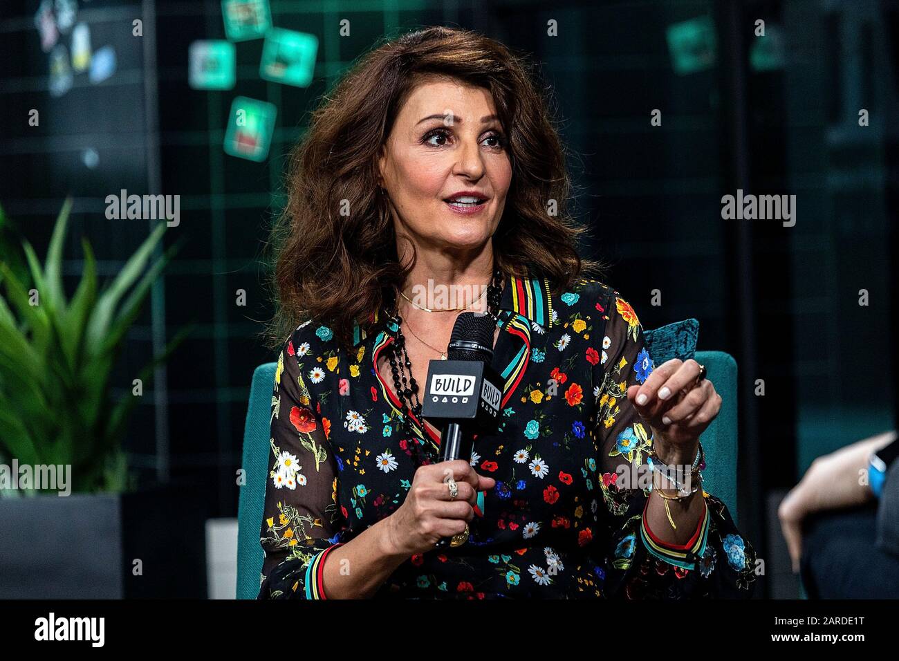 New York, NY, USA. 27th Jan, 2020. Nia Vardalos visits the BUILD Series ...