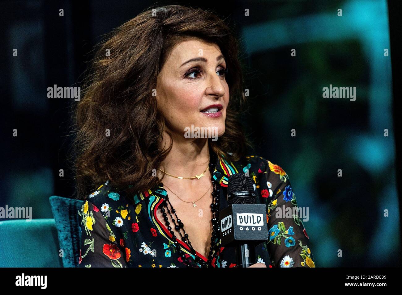 New York, NY, USA. 27th Jan, 2020. Nia Vardalos visits the BUILD Series ...