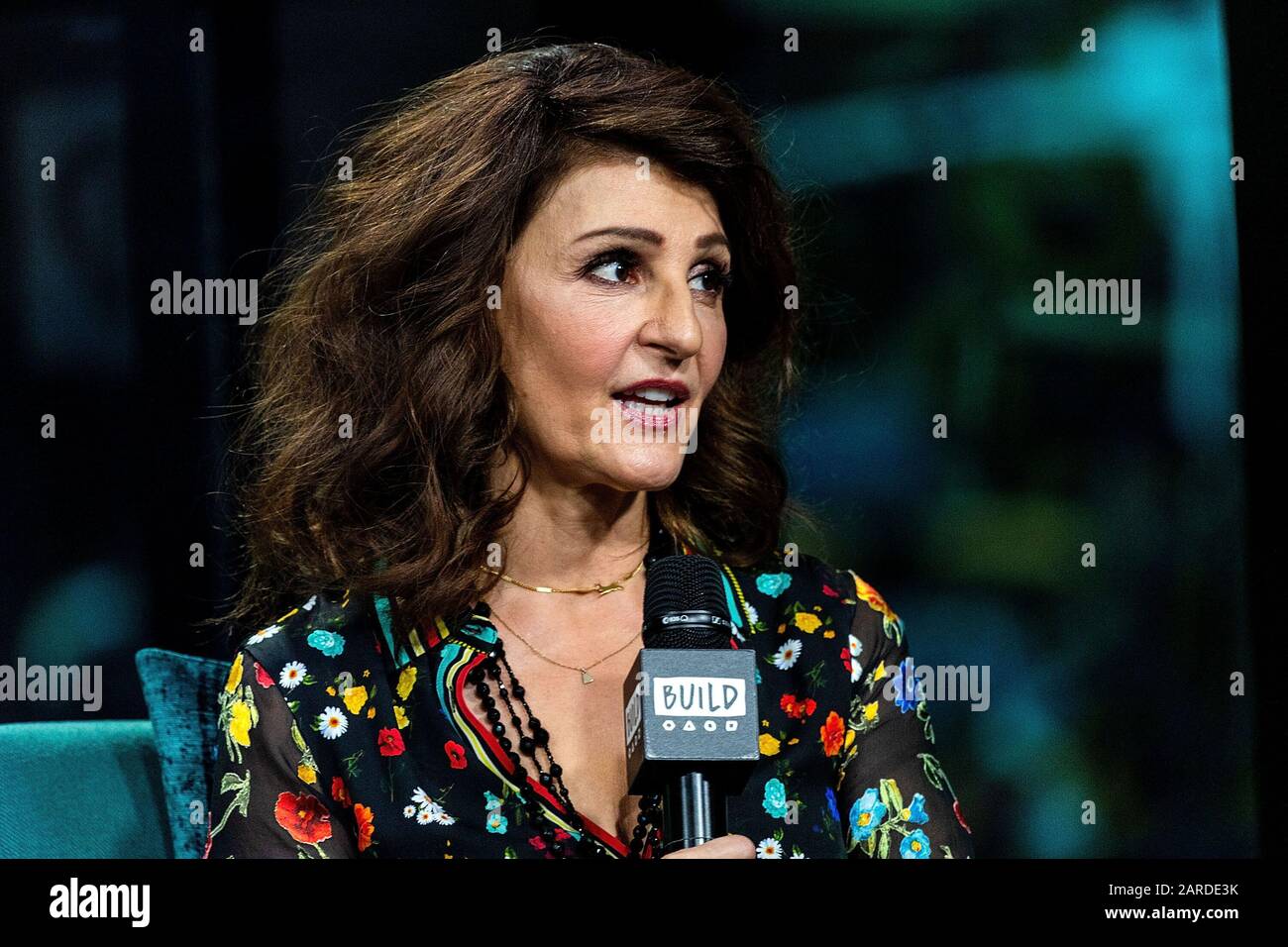 New York, NY, USA. 27th Jan, 2020. Nia Vardalos visits the BUILD Series ...