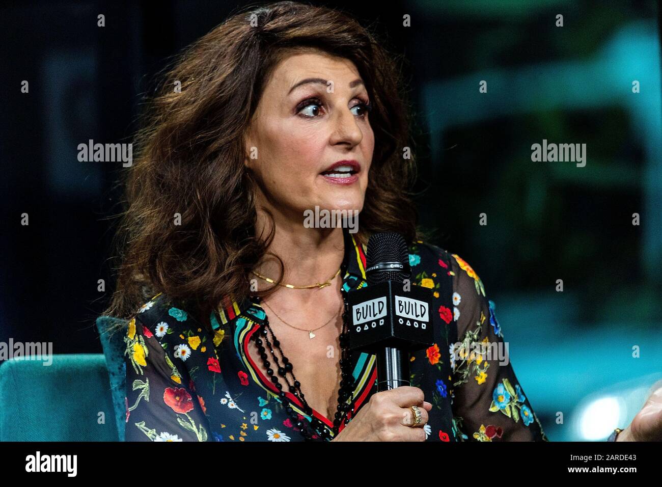 New York, NY, USA. 27th Jan, 2020. Nia Vardalos visits the BUILD Series ...