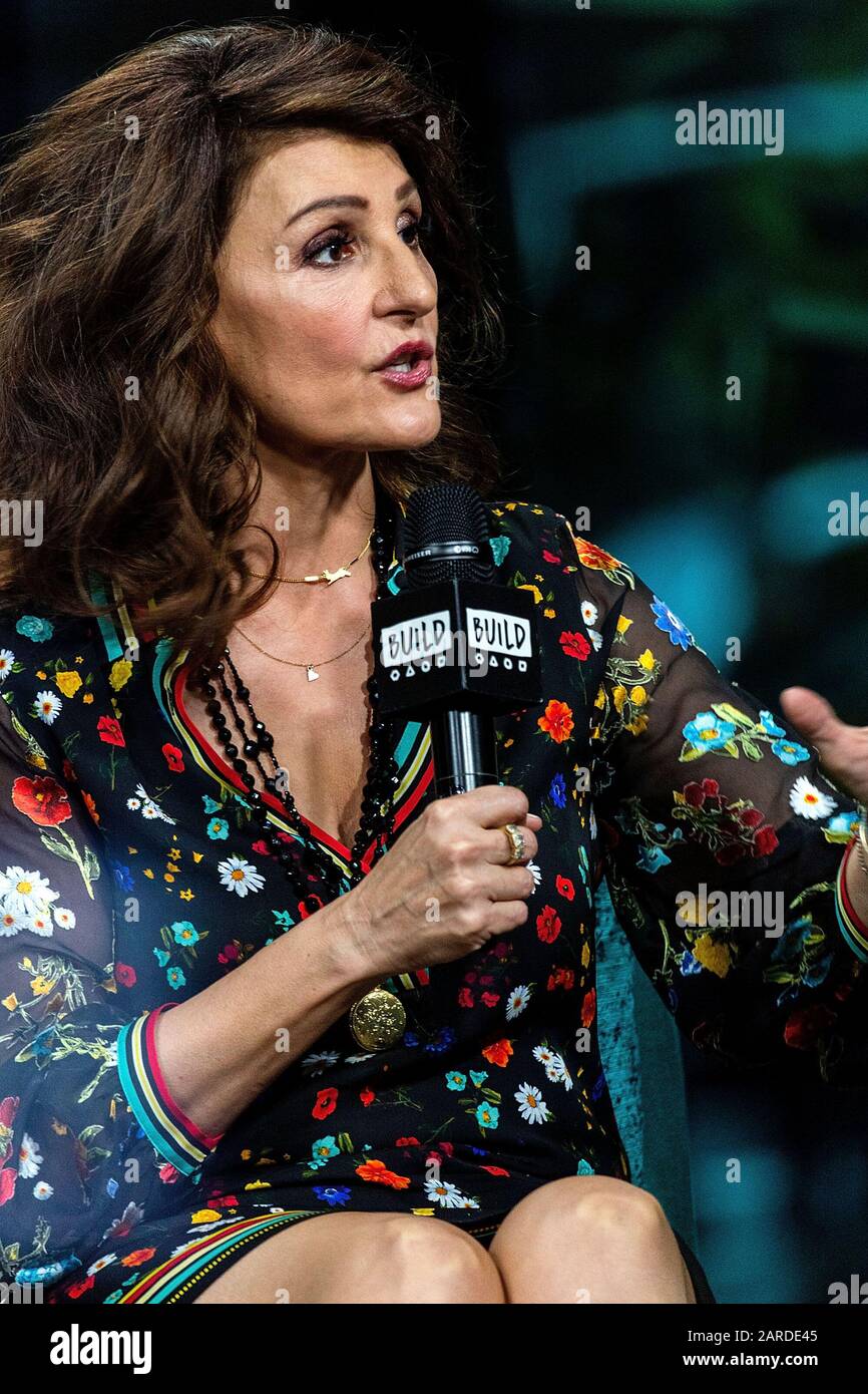 New York, NY, USA. 27th Jan, 2020. Nia Vardalos visits the BUILD Series ...