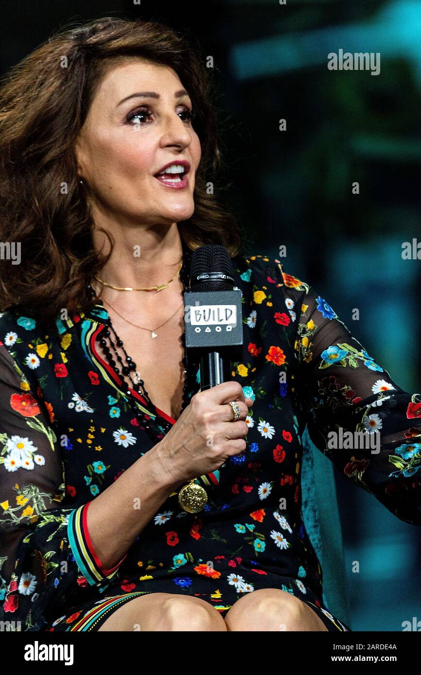 New York, NY, USA. 27th Jan, 2020. Nia Vardalos visits the BUILD Series ...
