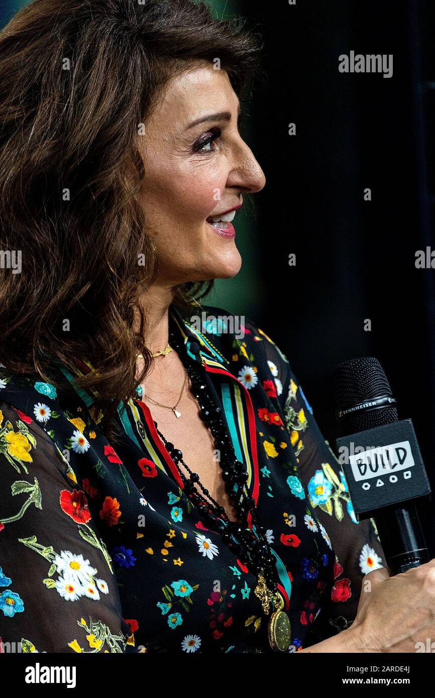 New York, NY, USA. 27th Jan, 2020. Nia Vardalos visits the BUILD Series ...
