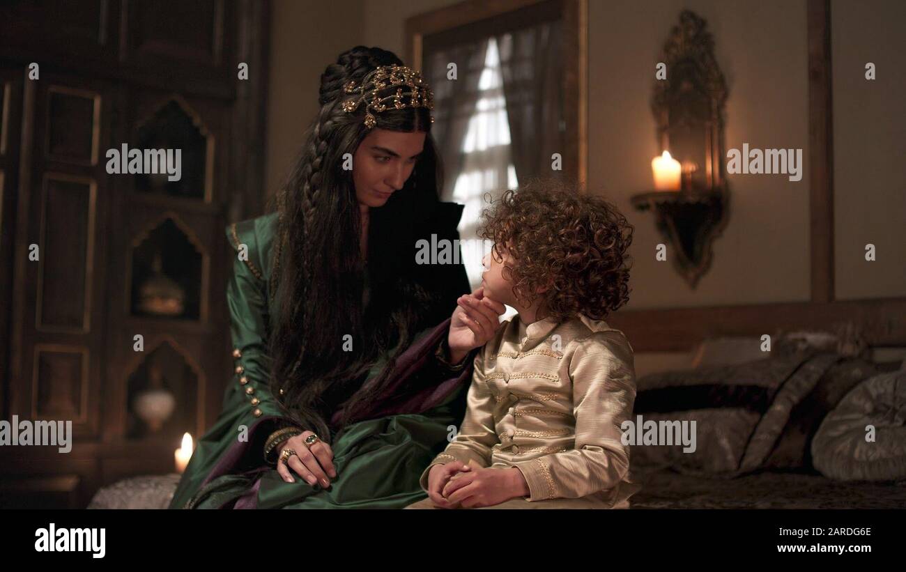 RISE OF EMPIRES: OTTOMAN, from left: Tuba Buyukustun, Fuat Fatih ...