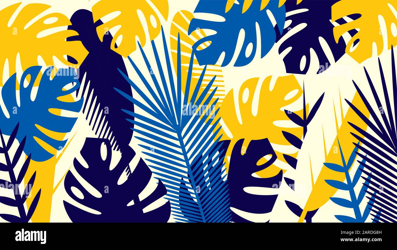 Vibrant tropical flower Stock Vector Images - Alamy