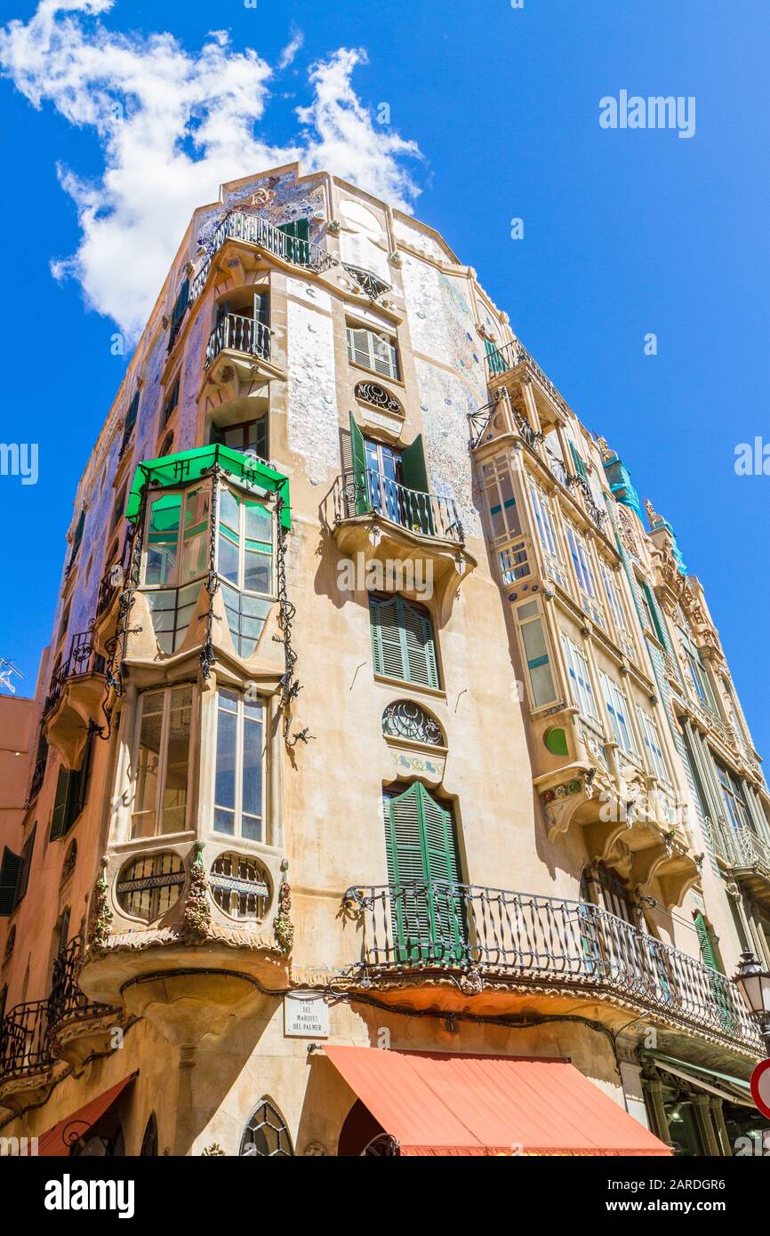 PALMA DE MALLORCA, BALEARIC ISLANDS, SPAIN - May 25, 2016: Impressive ...