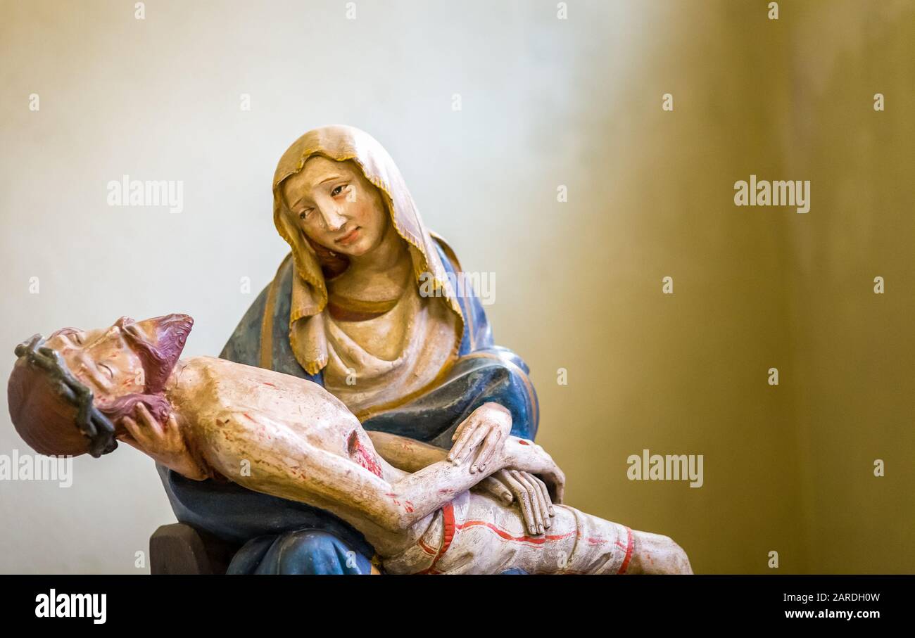 Blessed virgin of the pieta hi-res stock photography and images - Alamy