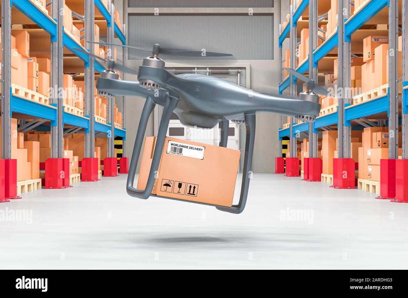 Robot pallet hi-res stock photography and images - Alamy