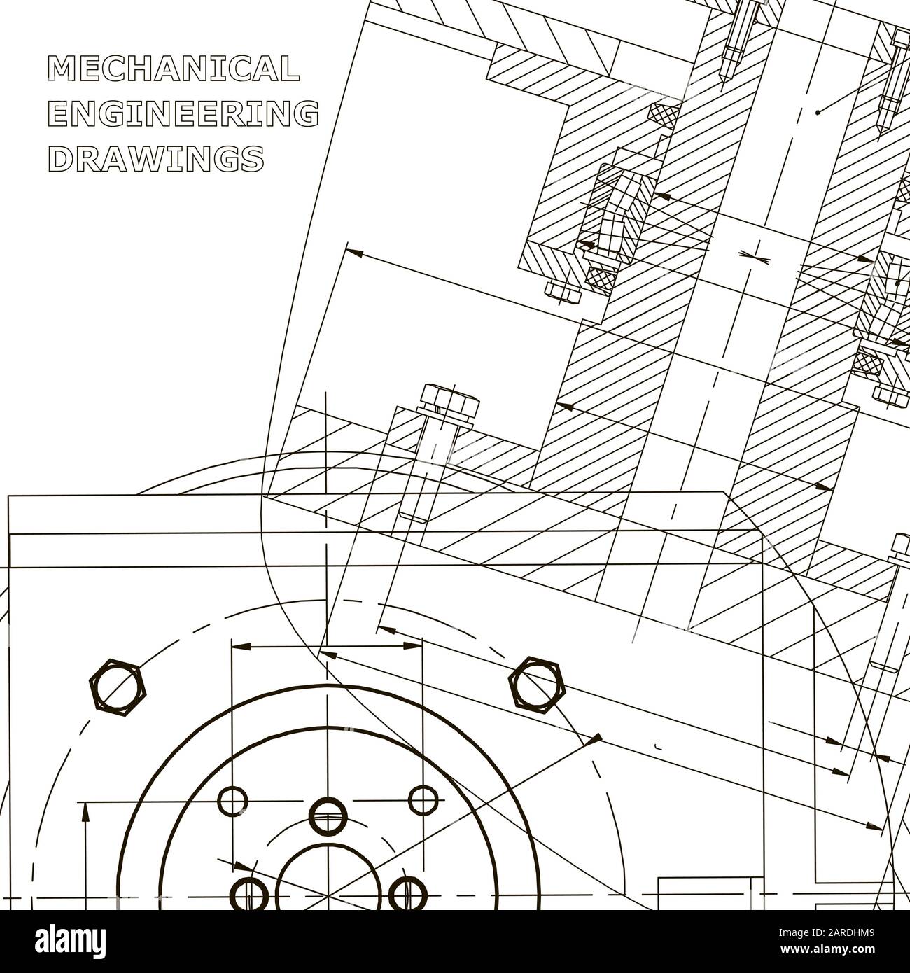 Mechanics. Technical design. Engineering. Corporate Identity Stock ...