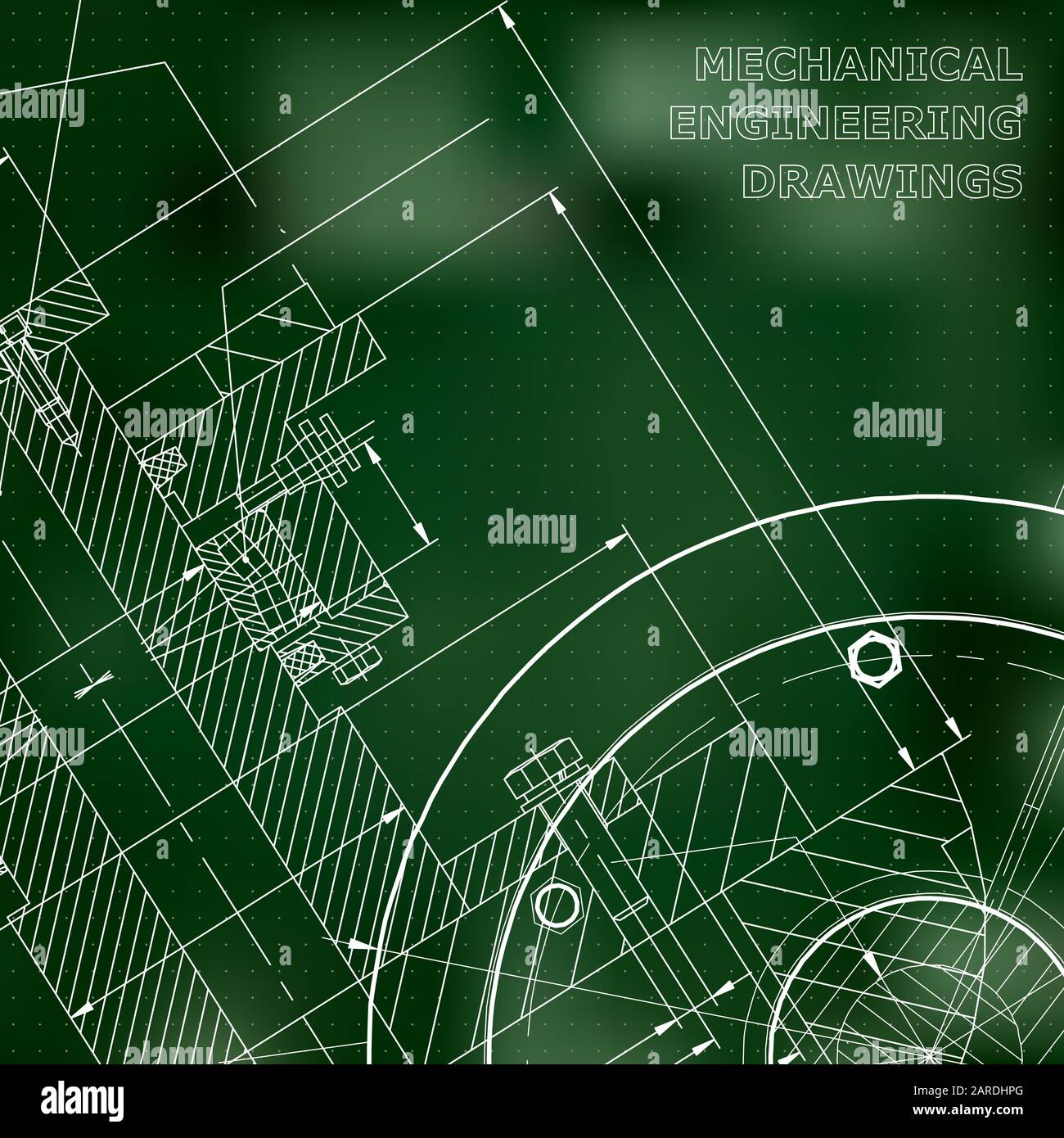 Green background. Points. Backgrounds of engineering subjects ...