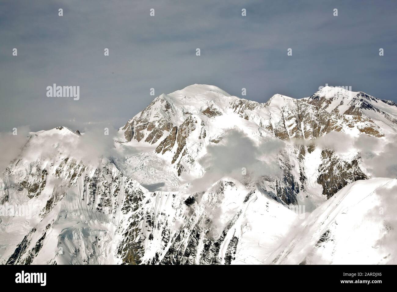 Denali/Mt. McKinley in Denali National Park, AK Stock Photo - Alamy