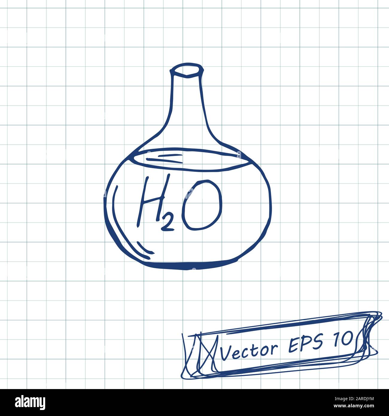 Conical flask icon sign symbol Cut Out Stock Images & Pictures - Alamy