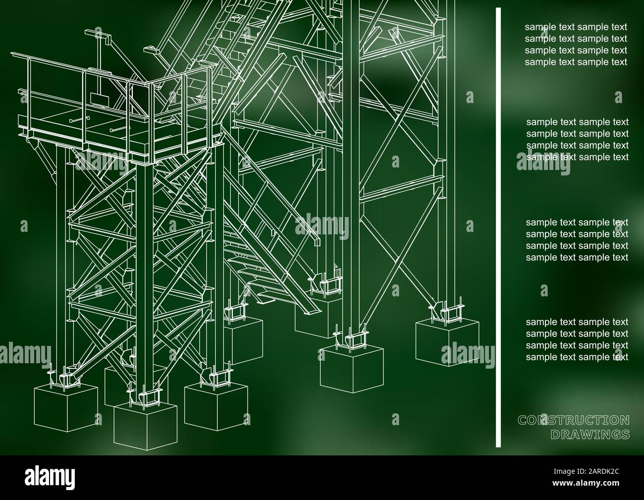 Structural columns Stock Vector Images - Alamy