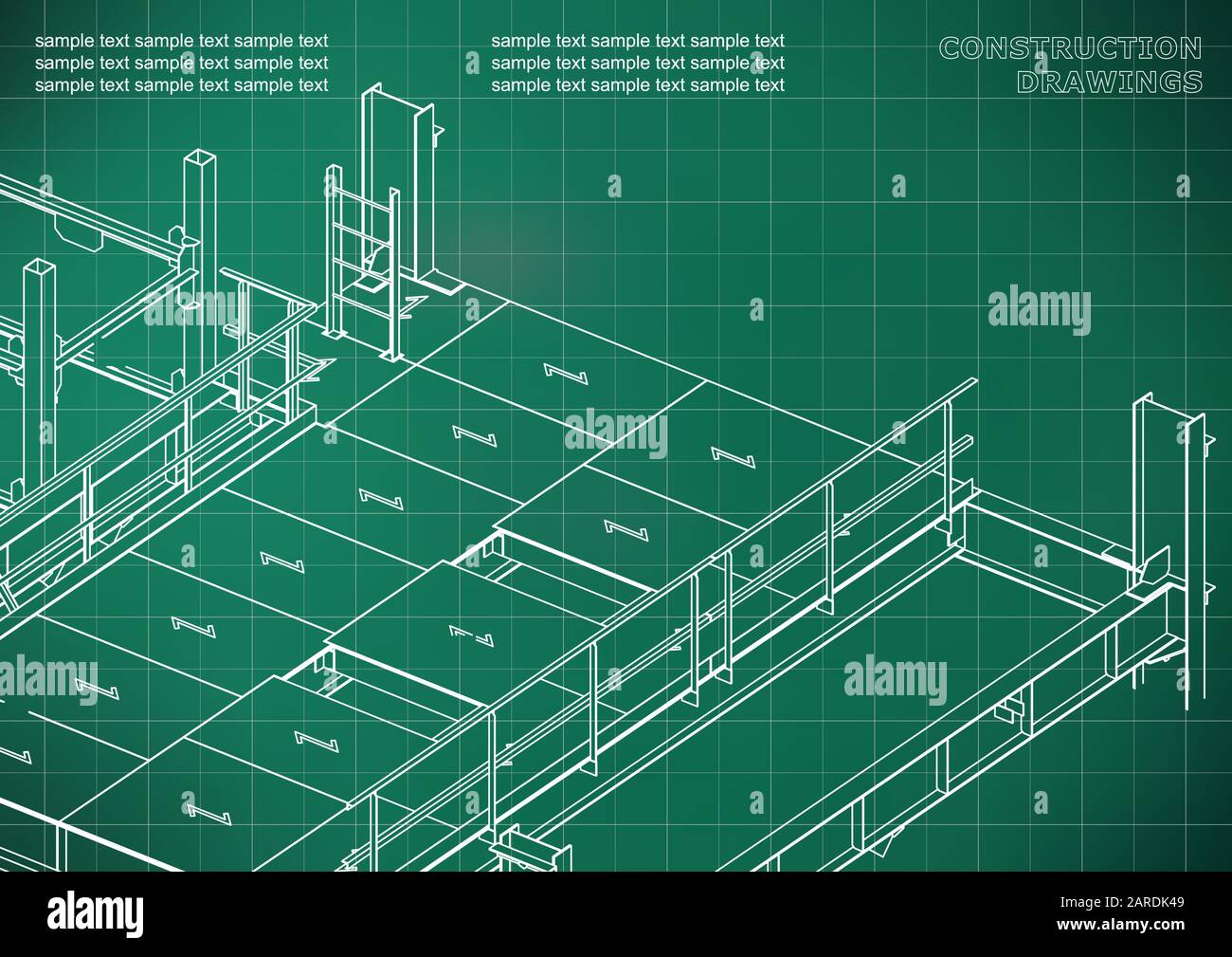 Construction beam and columns Stock Vector Images - Alamy