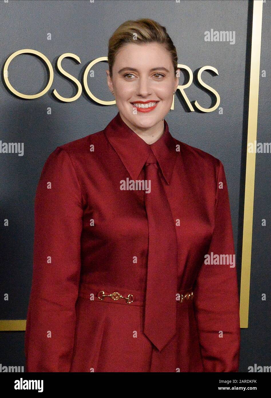 Los Angeles, United States. 27th Jan, 2020. Greta Gerwig attends the ...