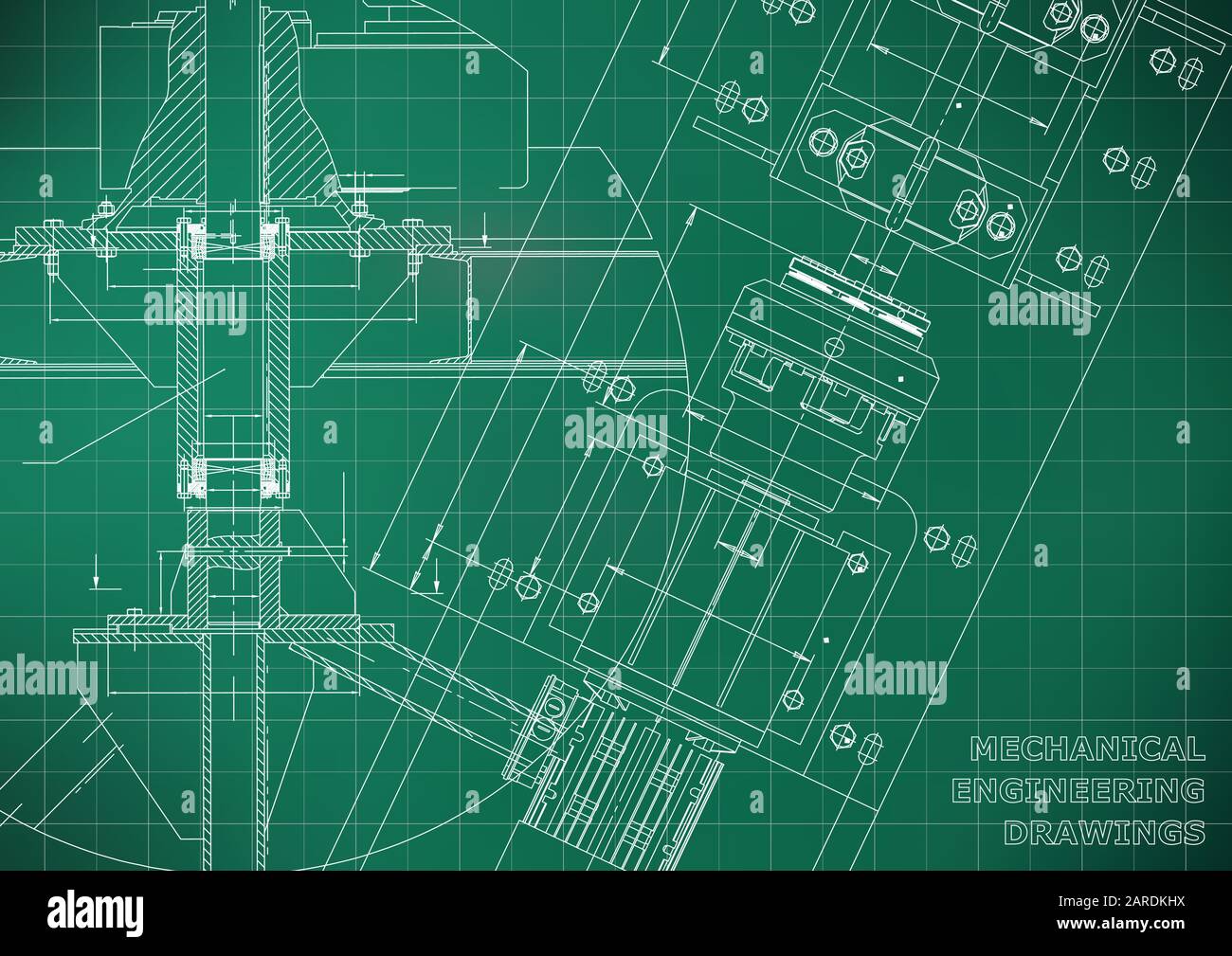Drafting blueprints Stock Vector Images - Alamy