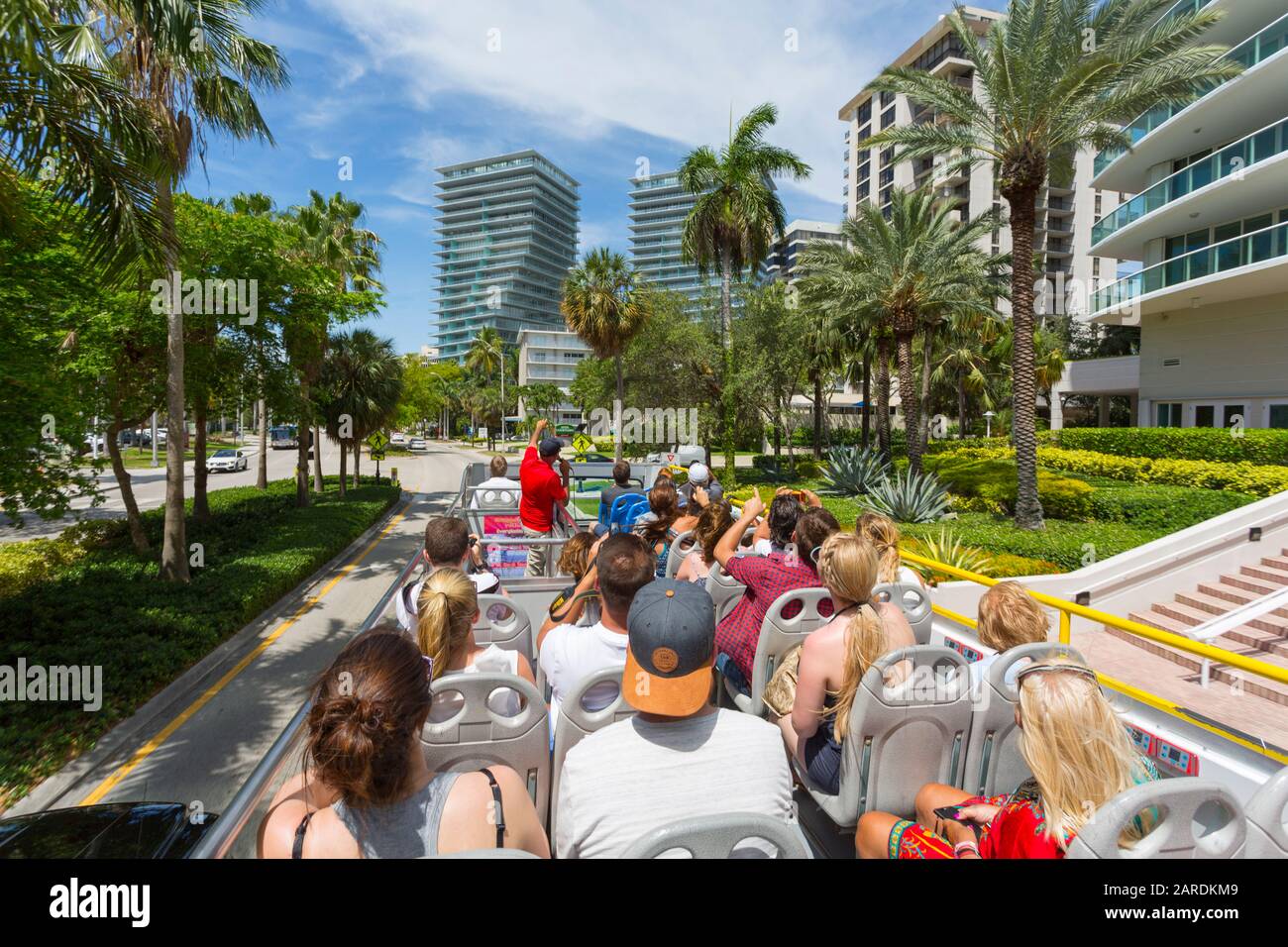 Bus elevated road landscape hi-res stock photography and images - Alamy