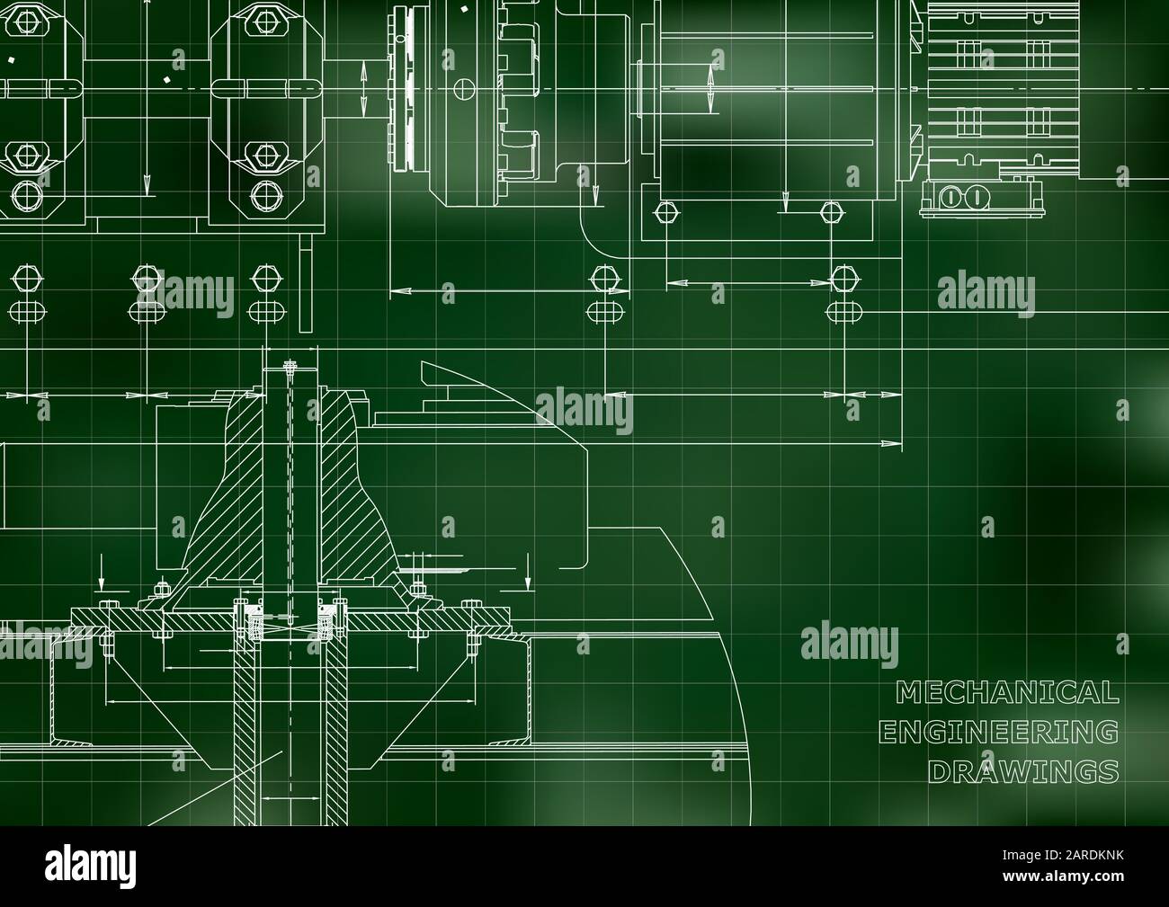Mechanical engineering drawings. Technical Design. Engineering ...