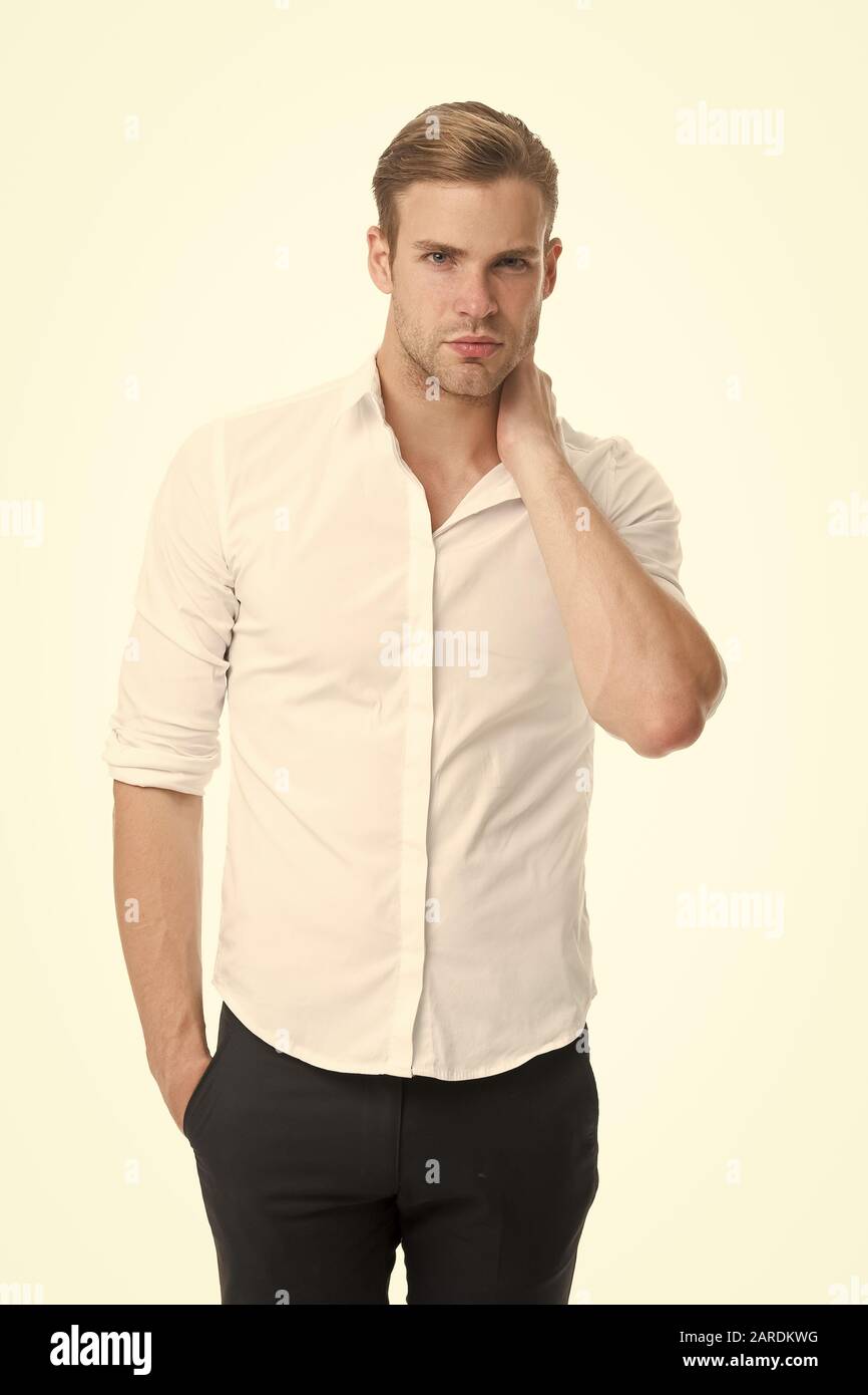 White collar worker. Working formal dress code. Clerical and middle ...