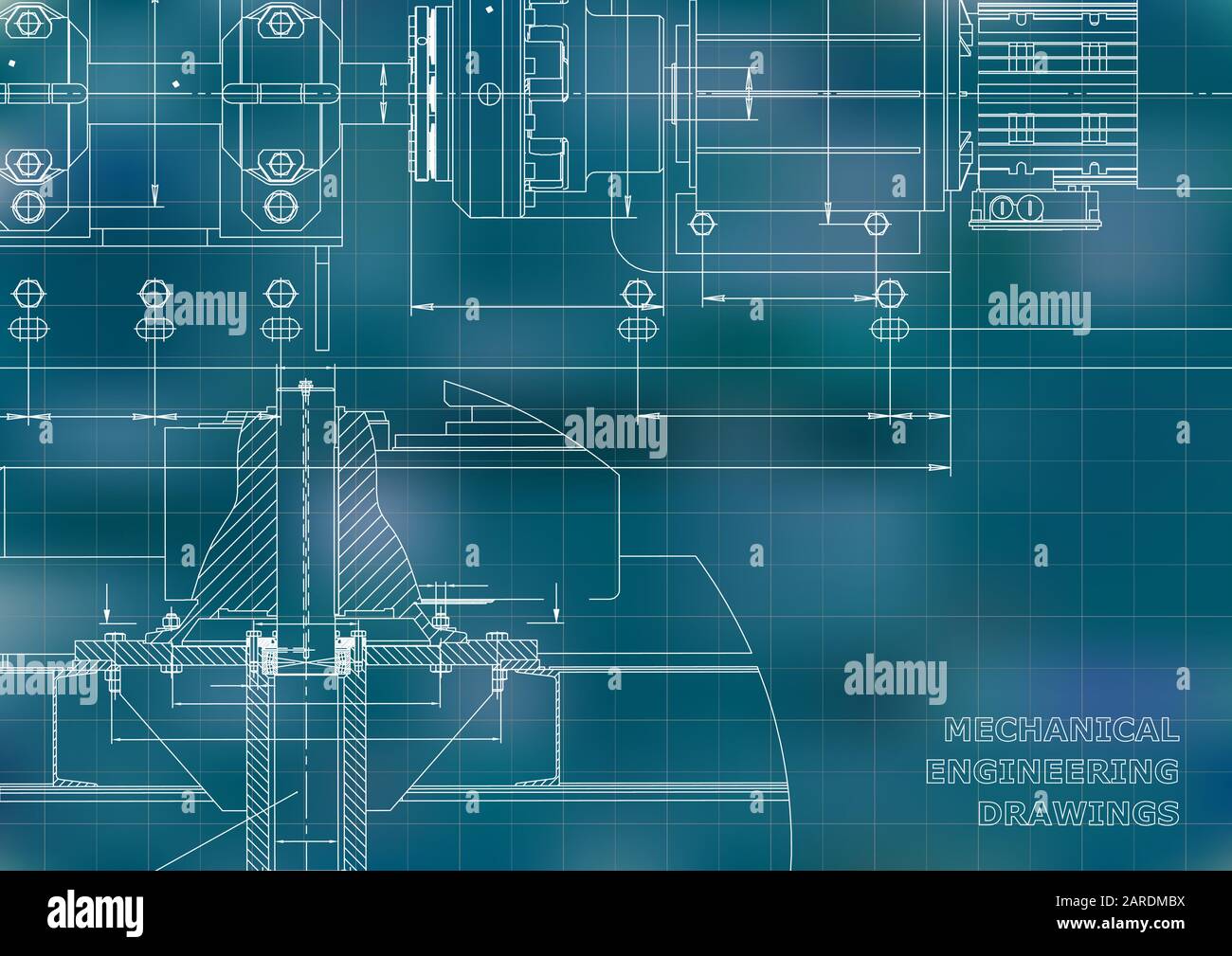 Mechanical engineering drawings. Technical Design. Engineering ...