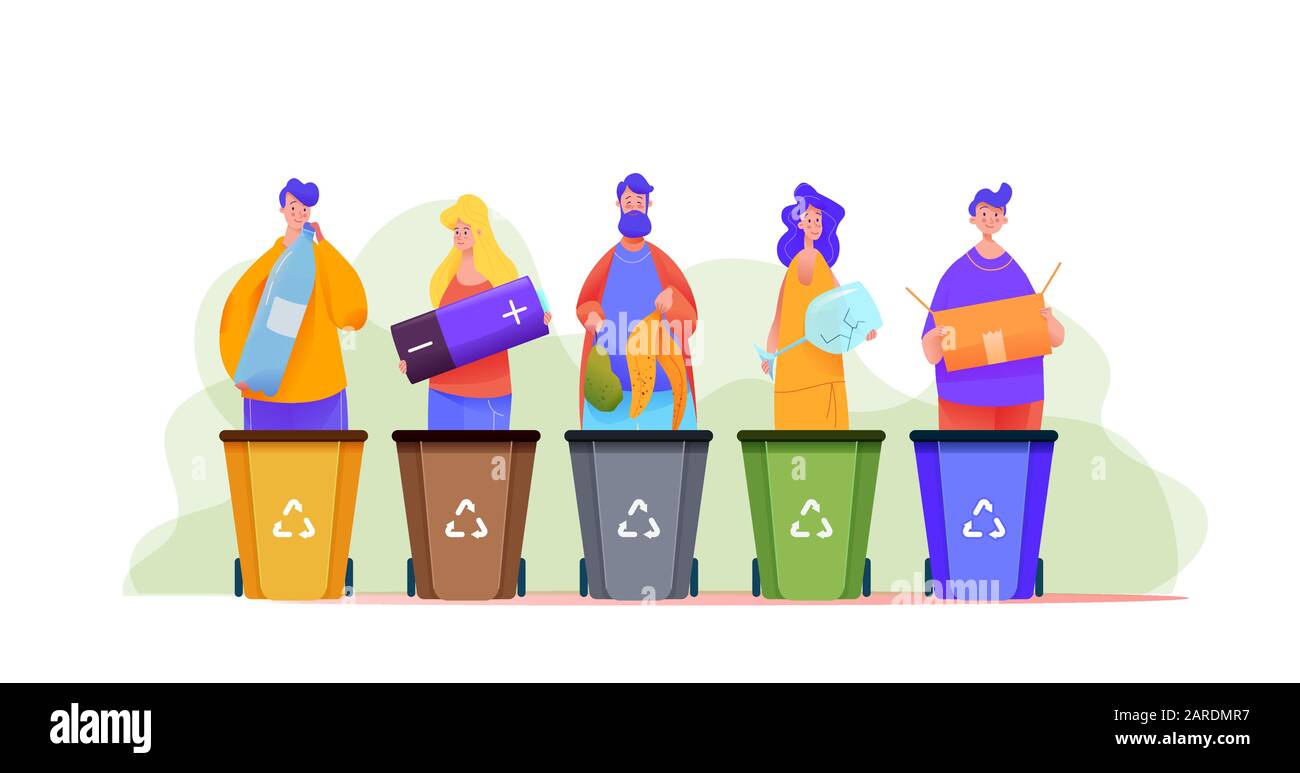 Huge bins Stock Vector Images - Alamy