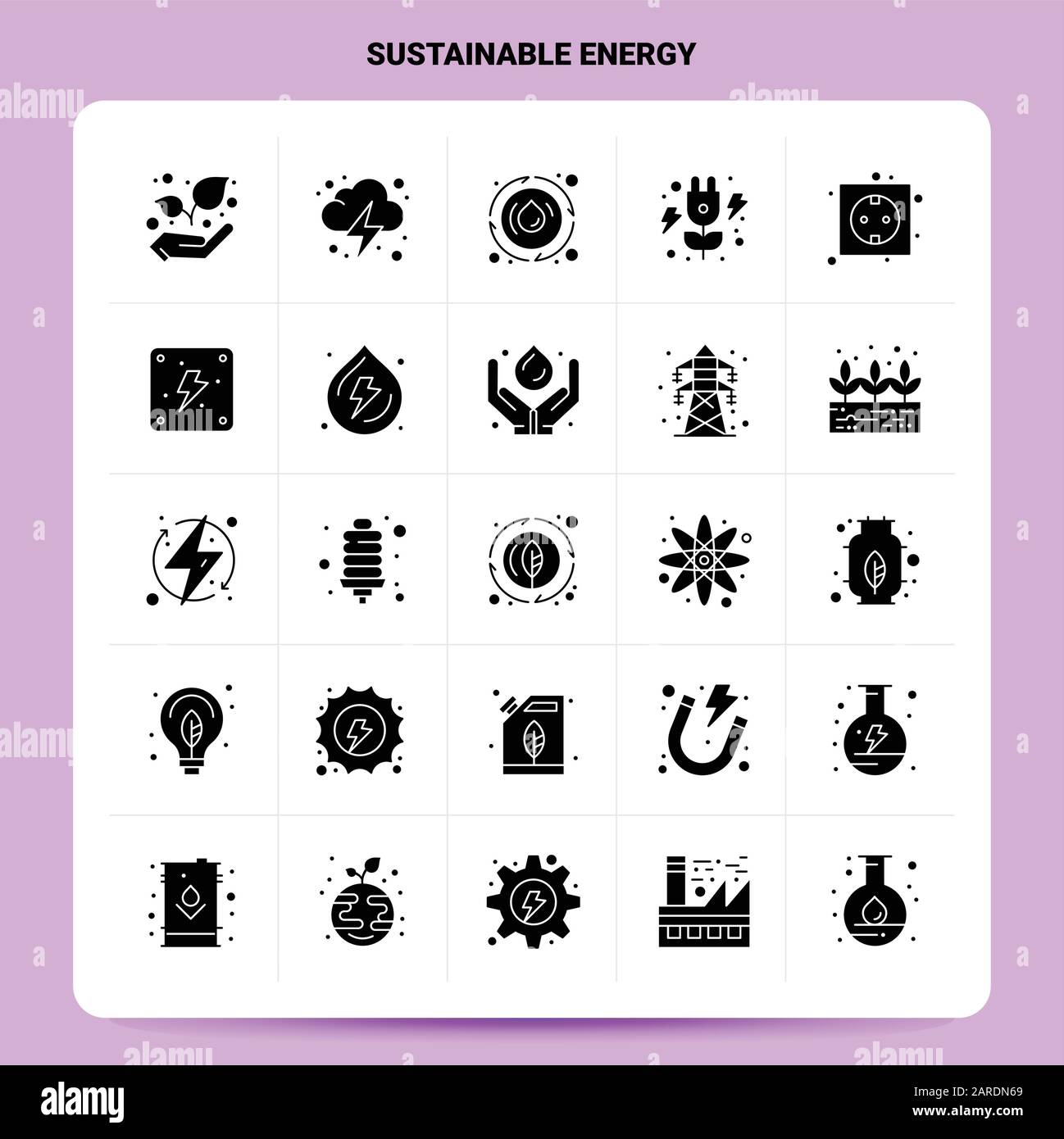 Sustainability icons Stock Vector Images - Alamy