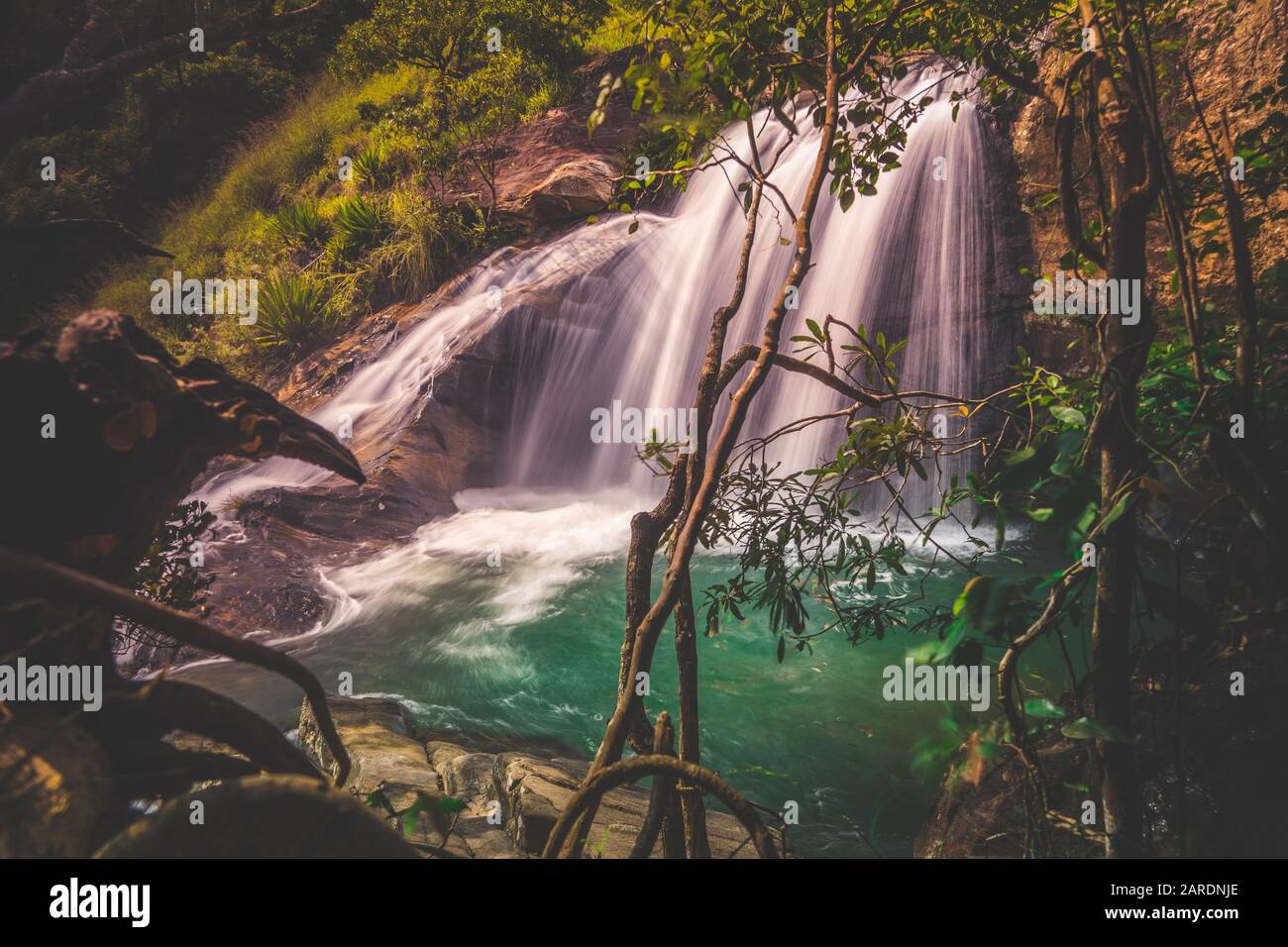 Diyaluma falls sri lanka hi-res stock photography and images - Alamy