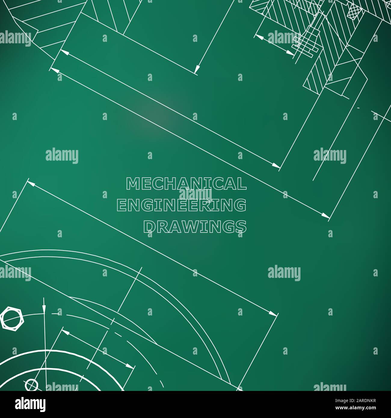 Mechanics. Technical design. Engineering style. Mechanical Corporate ...