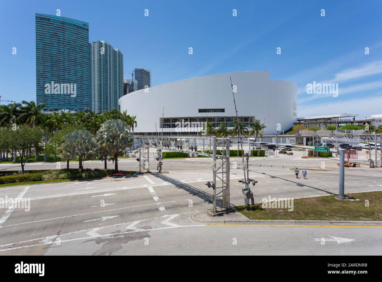 American airlines arena miami florida hi-res stock photography and ...