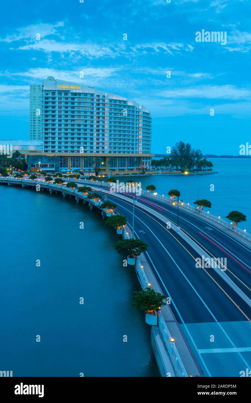 Brickell bridge hi-res stock photography and images - Alamy